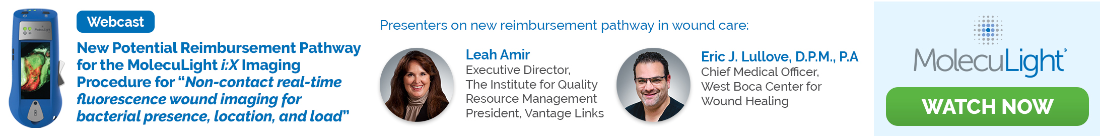 Advanced Wound Care | Wound Healing Technologies | MolecuLight