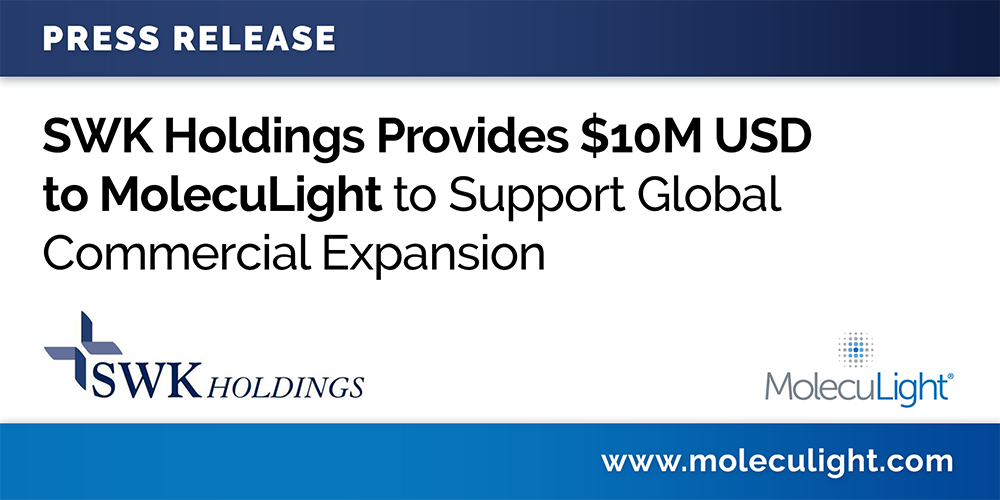 SWK Holdings Provides $10M USD to MolecuLight